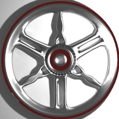 Motorcycle Sport Rim - 3D Model by faizal3DX