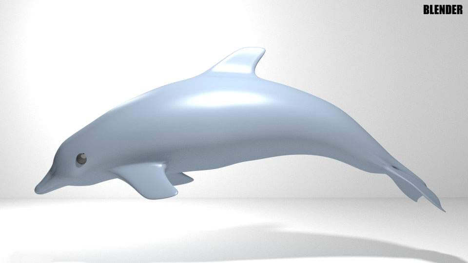Oceanic Dolphin - 3D Model by faizal3DX
