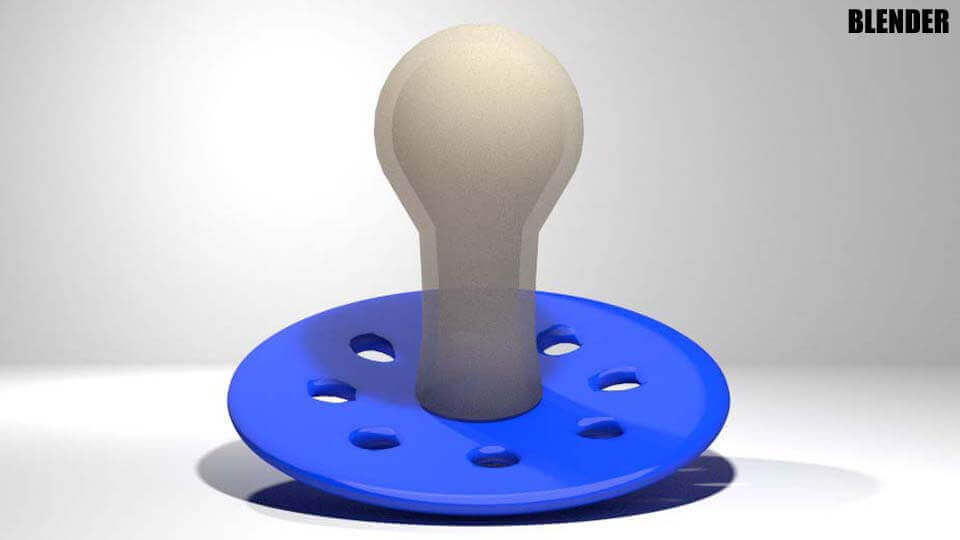 Baby Pacifier - 3D Model by faizal3DX