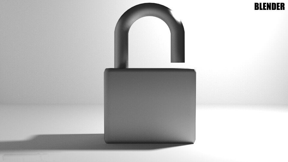 Padlock - 3D Model by faizal3DX
