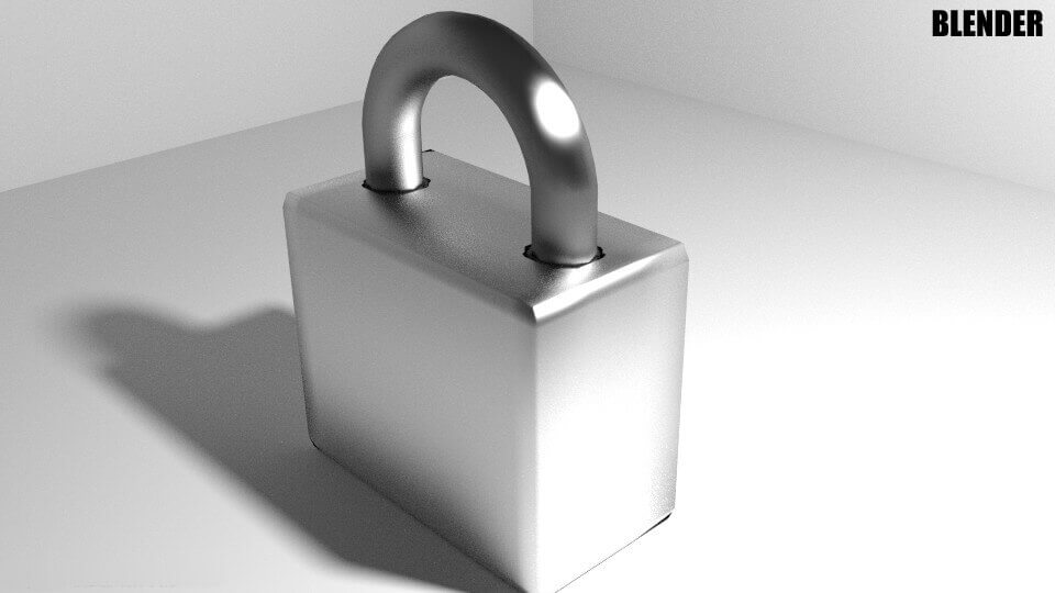 Padlock - 3D Model by faizal3DX