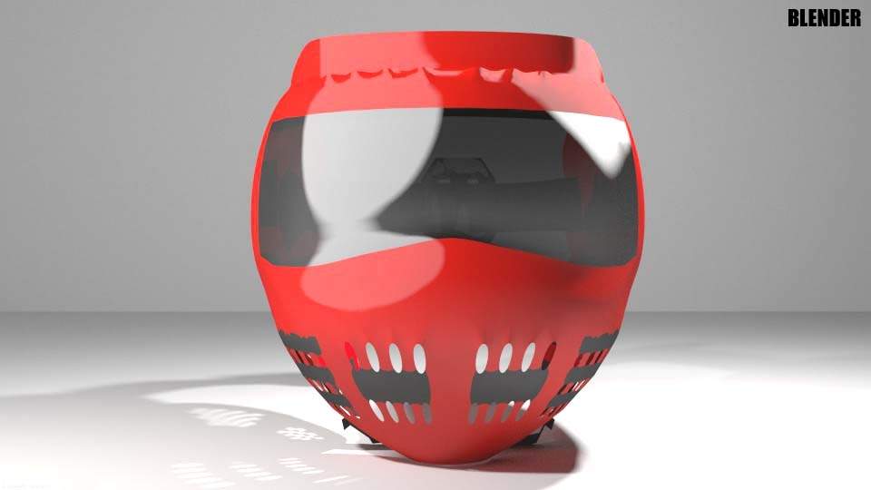 Paintball Face Mask - 3D Model by faizal3DX