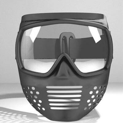 Paintball Mask - 3D Model by faizal3DX