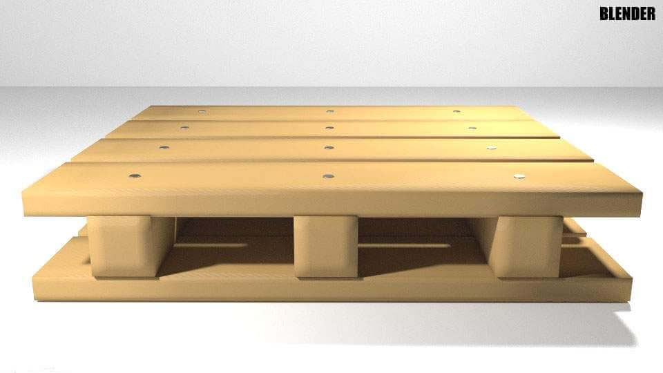 Shipping Pallet - 3D Model by faizal3DX