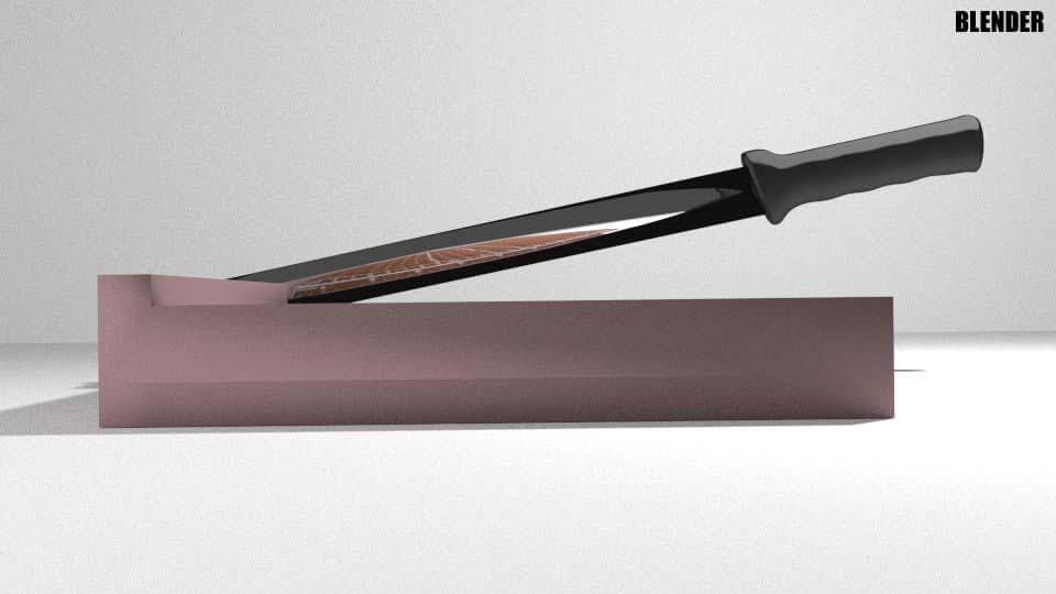 Paper Cutter - 3D Model by faizal3DX