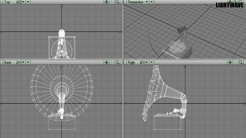 Phonograph - 3D Model by faizal3DX