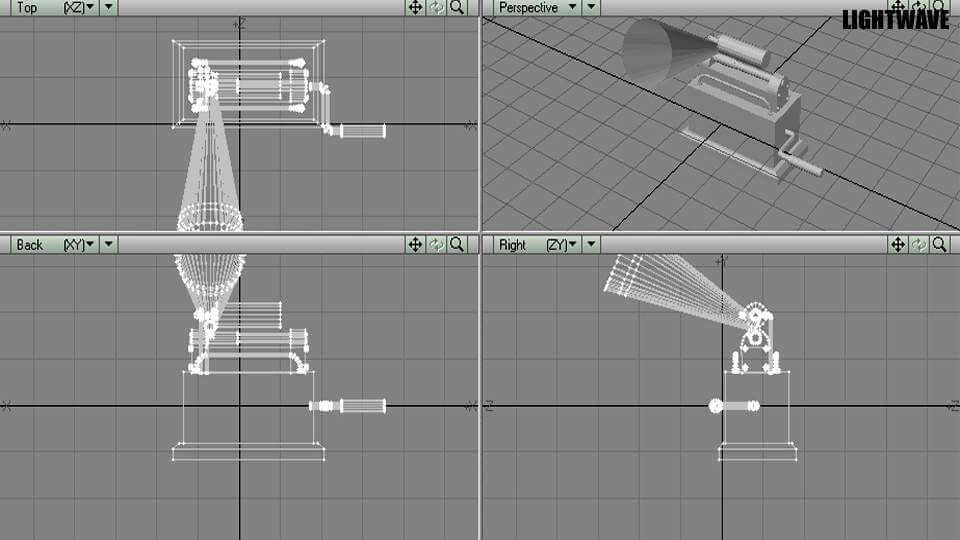 Phonograph - 3D Model by faizal3DX