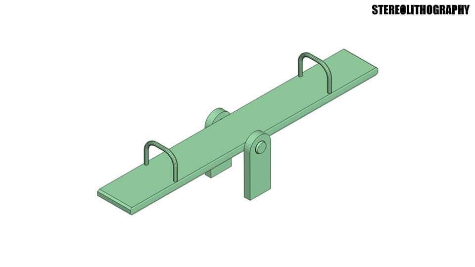 Playground Equipment - See-Saw 3D Model by faizal3DX