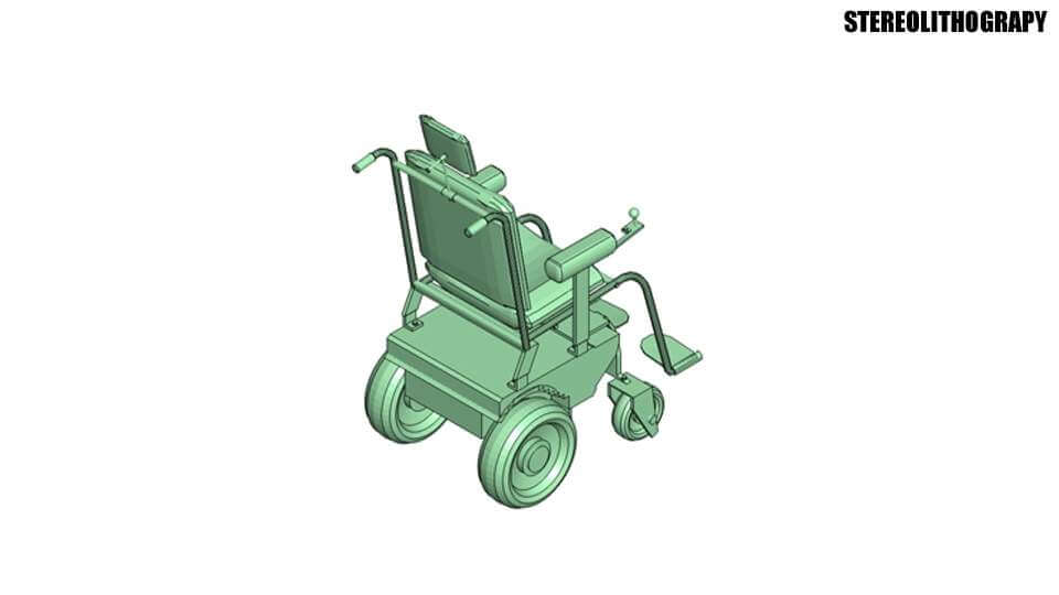 Powerchair - 3D Model by faizal3DX