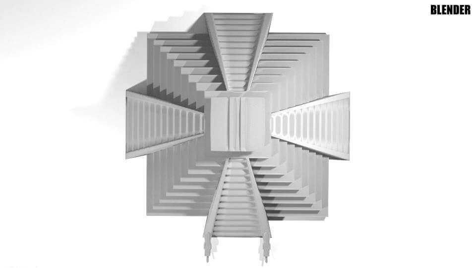 El Castillo Pyramid - 3D Model by faizal3DX