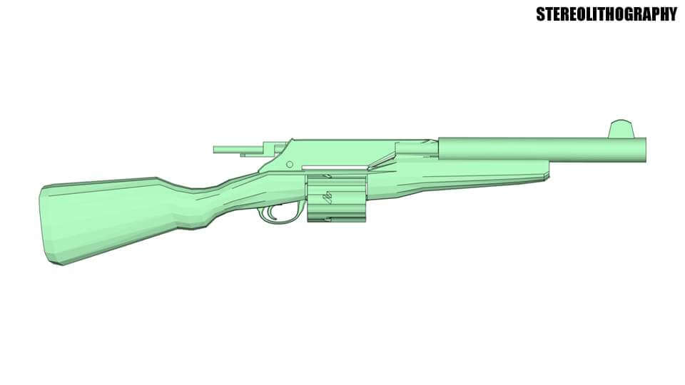 Shortgun - 3D Model by faizal3DX