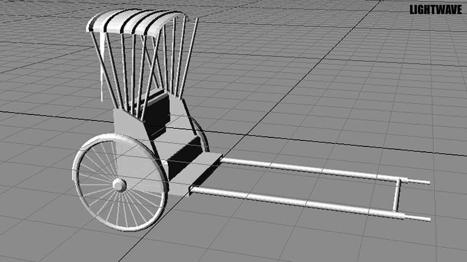 Rickshaw - 3D Model by faizal3DX