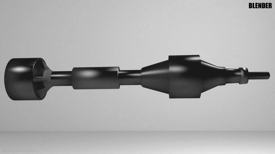 Rocket Launcher Projectile - 88mm HEAT 3D Model by faizal3DX