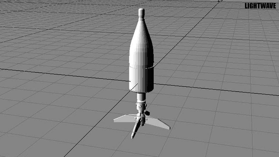 Rocket Launcher Projectile - HEAT 3D Model by faizal3DX