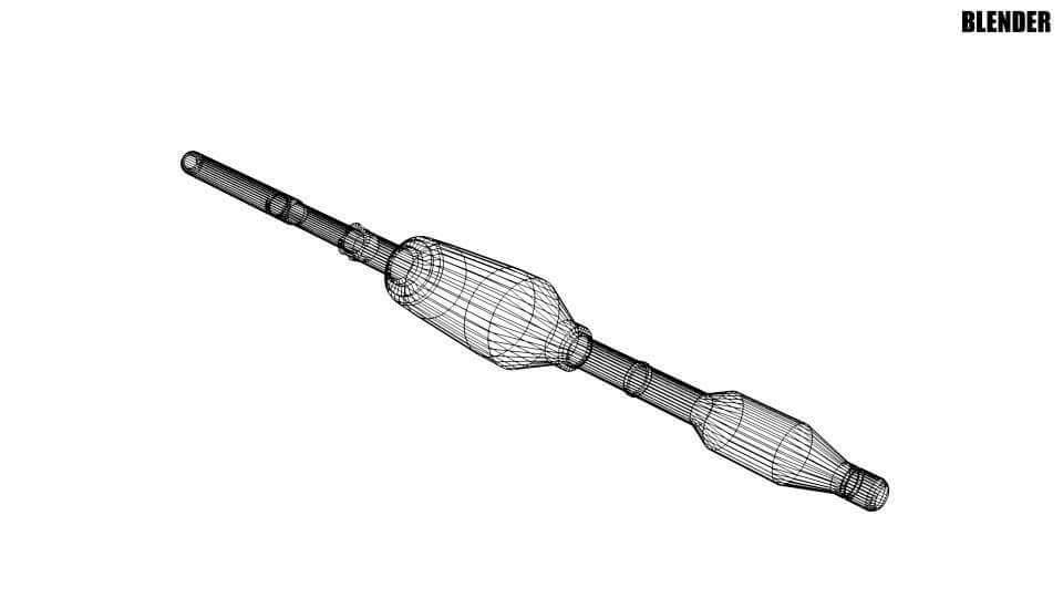 Rocket Launcher Projectile - RPG PG 7R 3D Model by faizal3DX