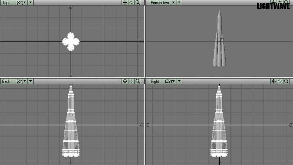 R-7 Semyorka Rocket Missile 3D Model by faizal3DX
