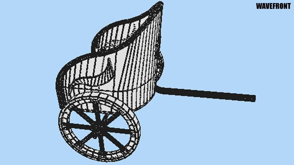 Roman Chariot - 3D Model by faizal3DX