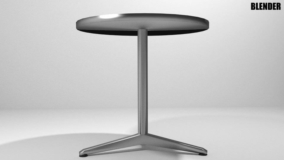 Round Table - 3D Model by faizal3DX