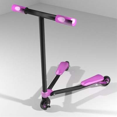 Scooter - 3D Model by faizal3DX