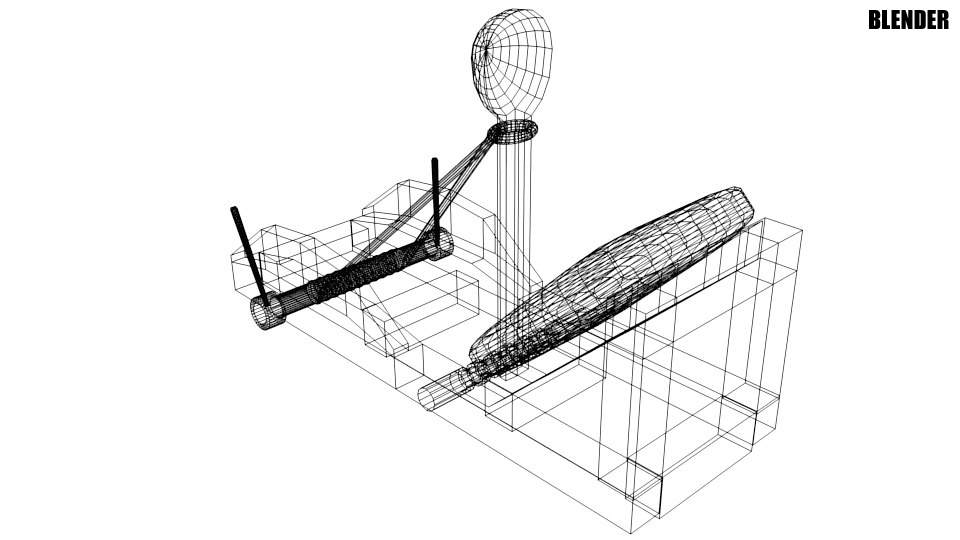Onager Diagram CATAPULT Roman Onager Model 3D Warehouse