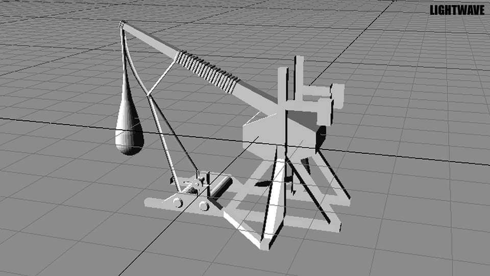 Trebuchet - 3D Model by faizal3DX