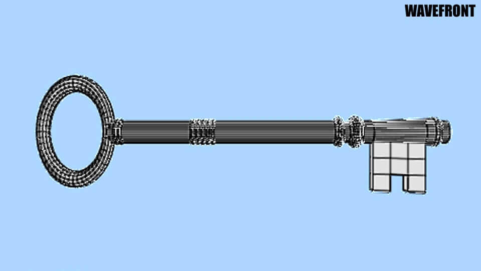 Skeleton Key - 3D Model by faizal3DX