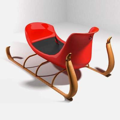 Sled Type 5 - 3D Model by faizal3DX