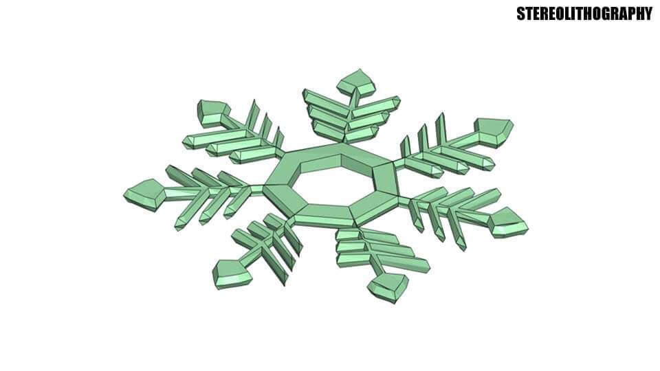Snowflake - 3D Model by faizal3DX