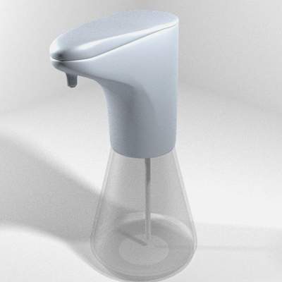 Soap Dispenser - 3D Model by faizal3DX