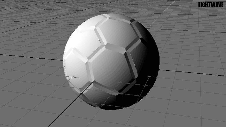 Soccer Ball Texture Maya