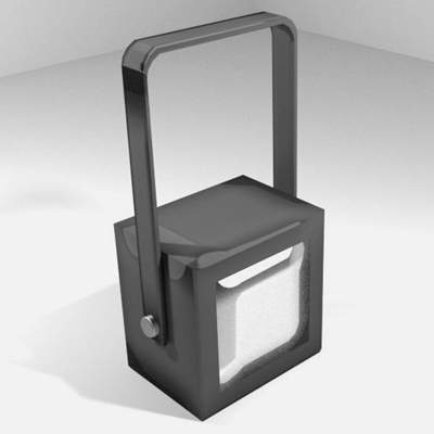 Strip Light Spotlight - 3D Model by faizal3DX