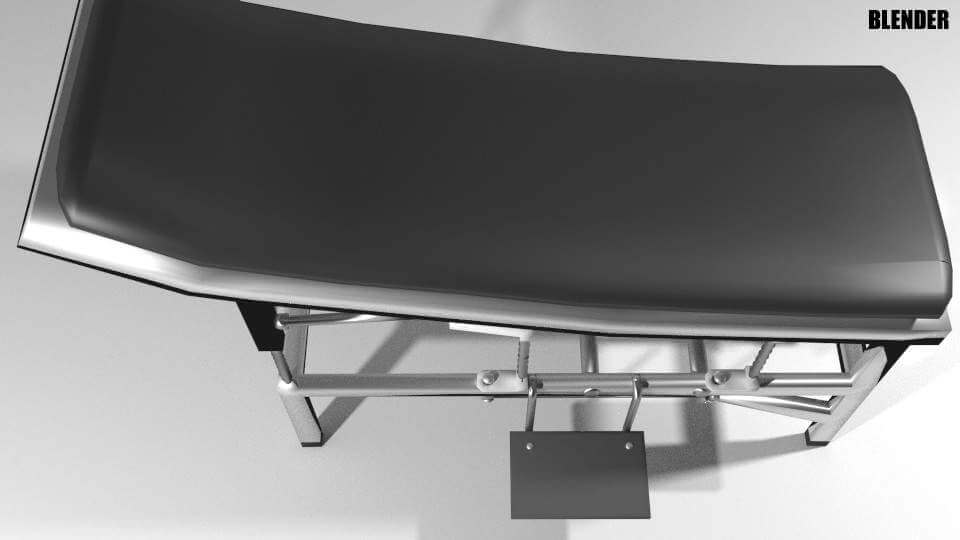 Surgical Bed - 3D Model by faizal3DX