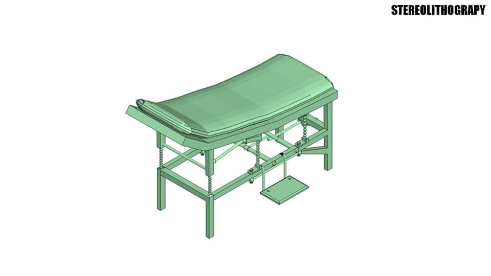 Surgical Bed - 3D Model by faizal3DX