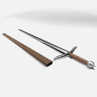 Claymore Sword - 3D Model by faizal3DX