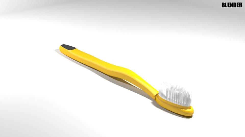 Toothbrush - 3D Model by faizal3DX