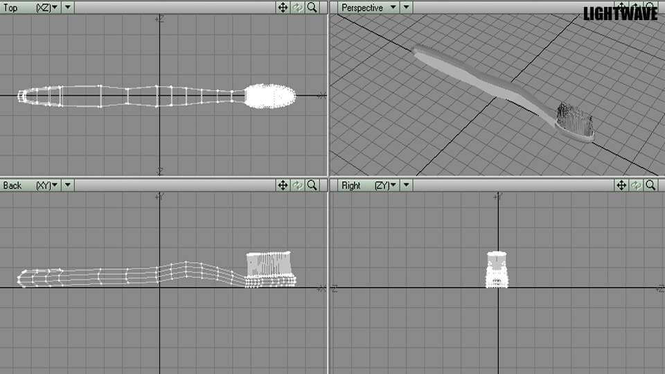Toothbrush - 3D Model by faizal3DX