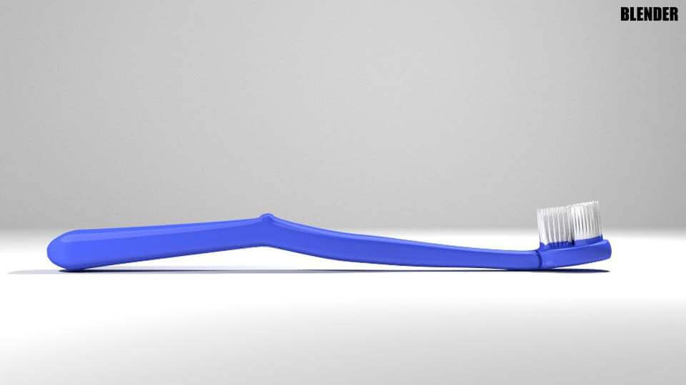 Toothbrush - 3D Model by faizal3DX