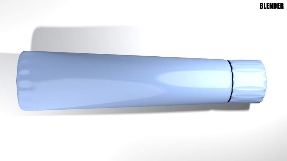 Toothpaste - 3D Model by faizal3DX