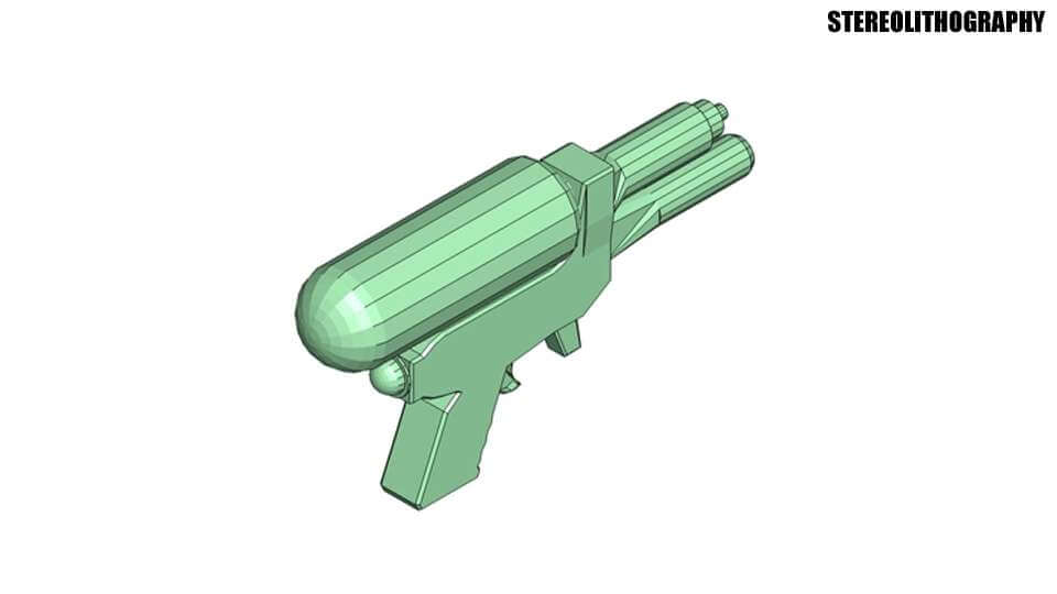 Water Gun - 3D Model by faizal3DX