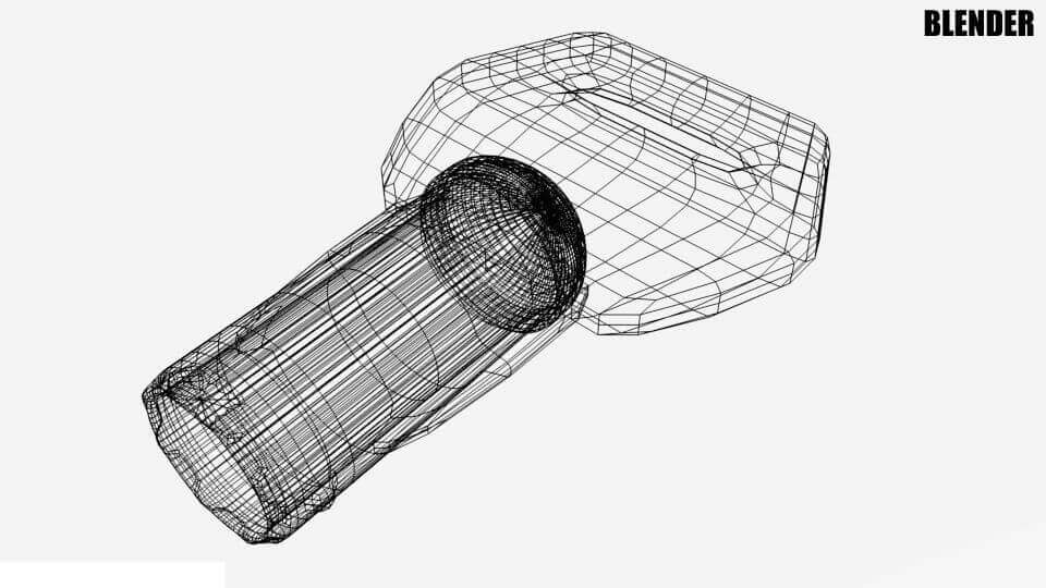 Tubular Key - 3D Model by faizal3DX