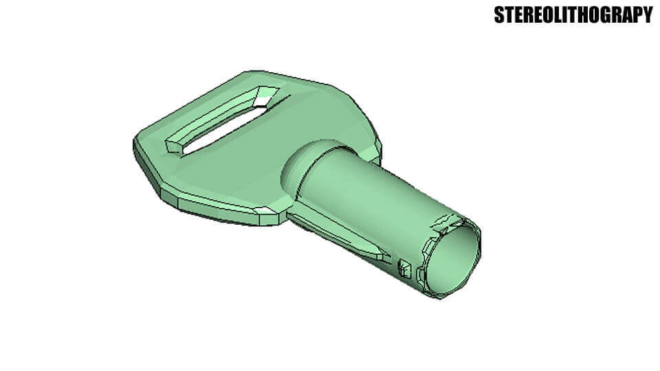Tubular Key - 3D Model by faizal3DX