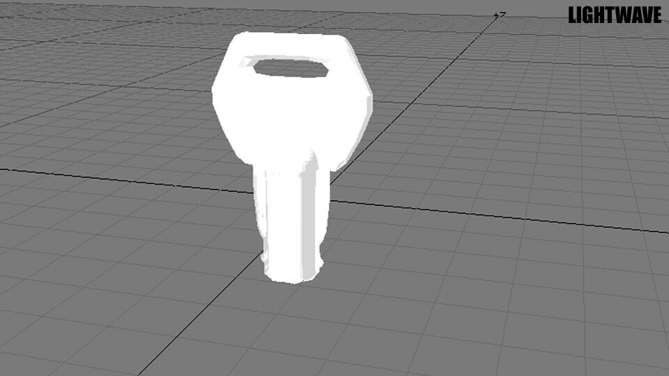 Tubular Key - 3D Model by faizal3DX