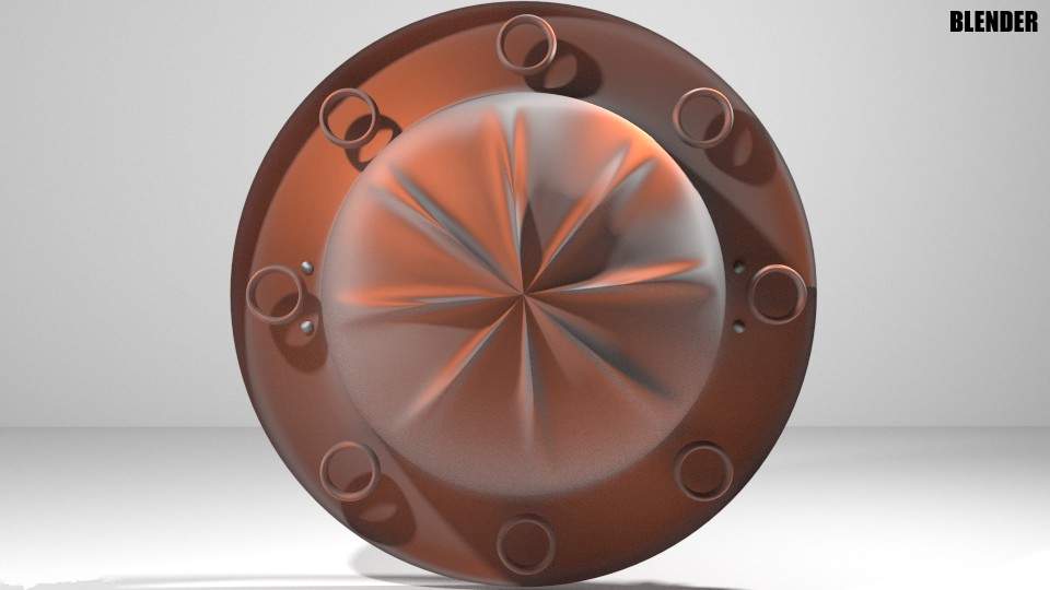 Umbo Shield - 3D Model by faizal3DX