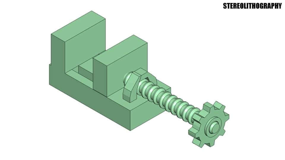 Bench Vise - 3D Model by faizal3DX