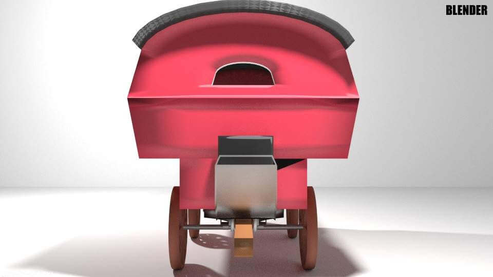 Nomadic Wagon - 3D Model by faizal3DX