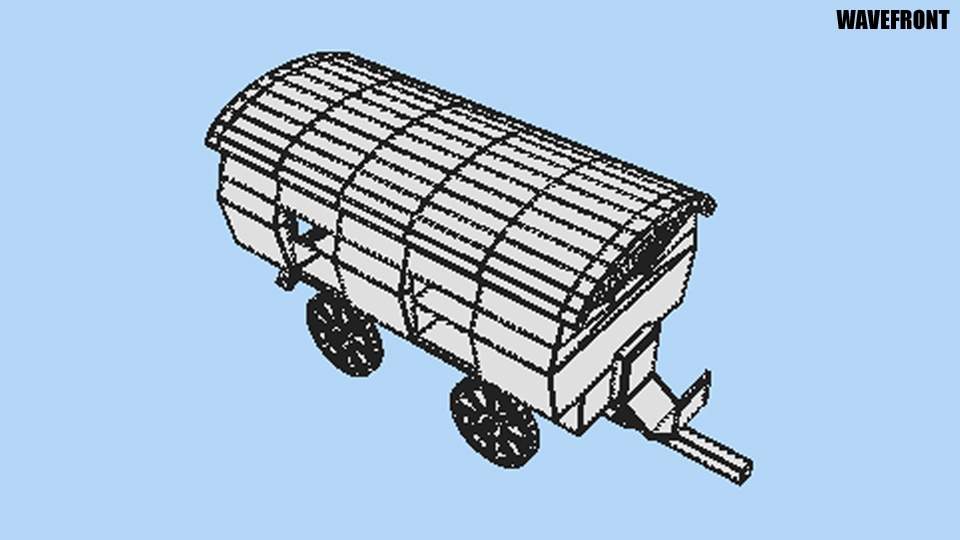 Nomadic Wagon - 3D Model by faizal3DX
