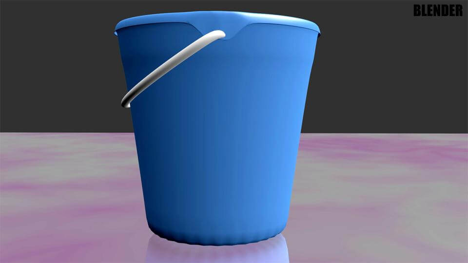 Water Bucket - 3D Model by faizal3DX