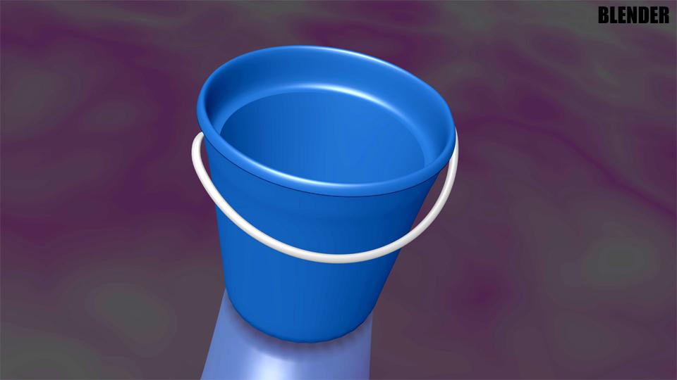 Water Bucket - 3D Model by faizal3DX