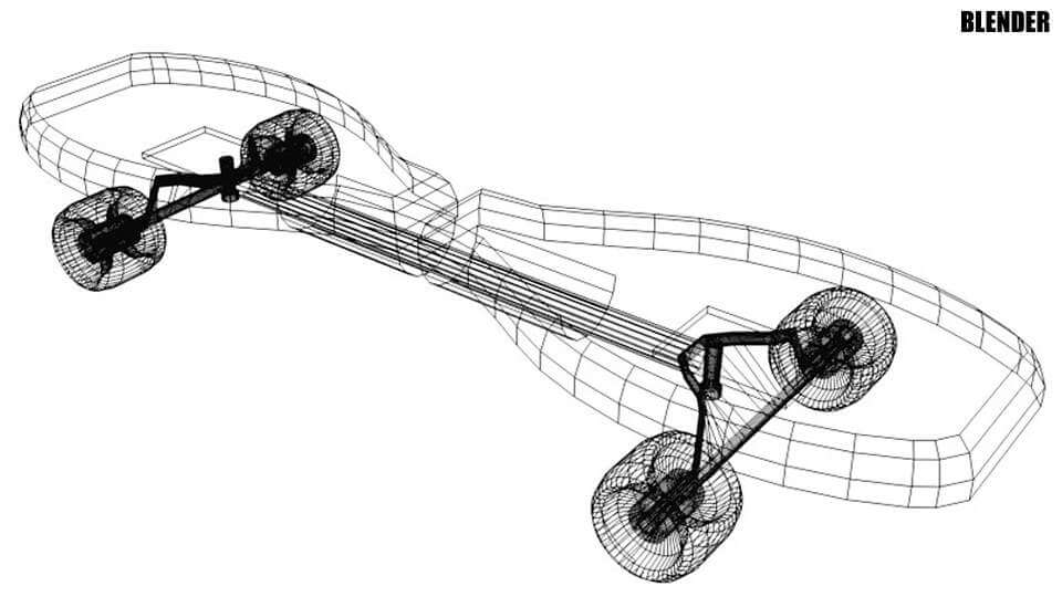 Waveboard - 3D Model by faizal3DX