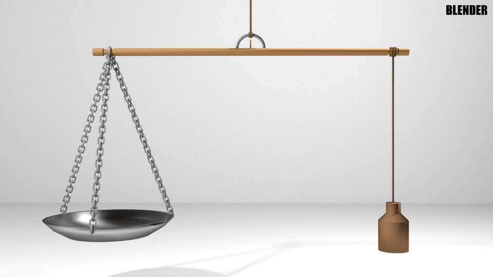 Steelyard Weighing Scale - 3D Model by faizal3DX